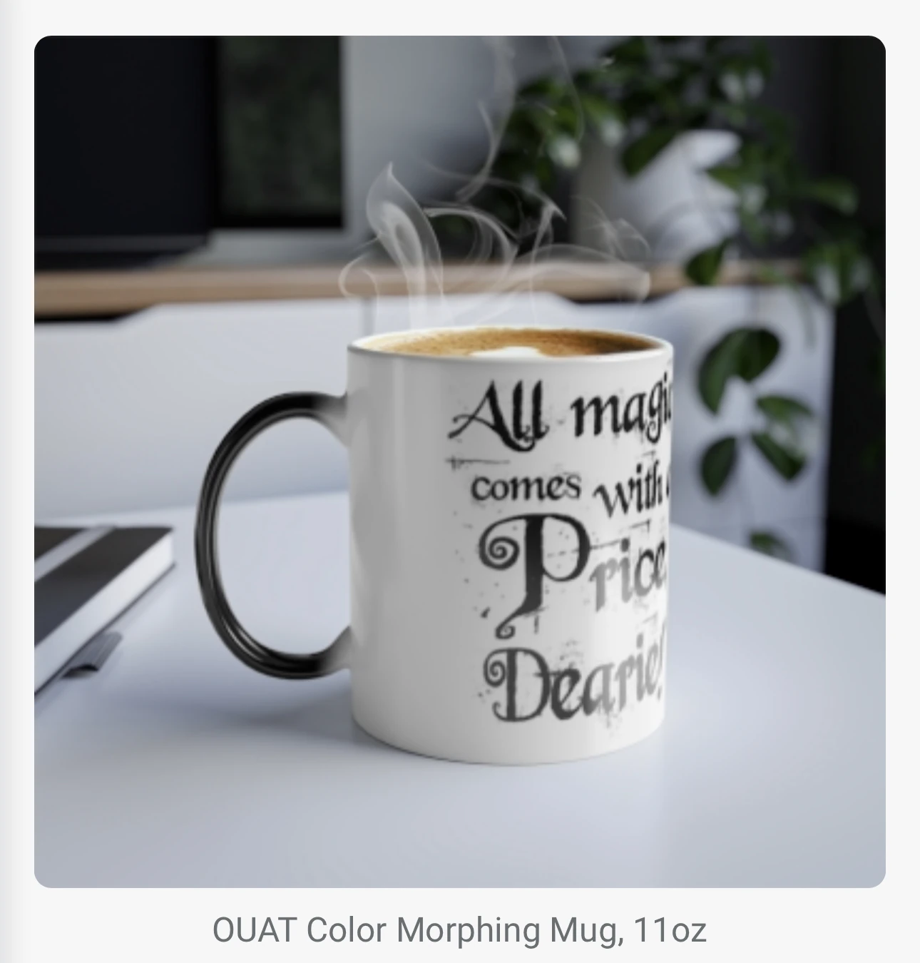 For all Once Upon A Time fans, here is a mug that you can buy on: https ...
