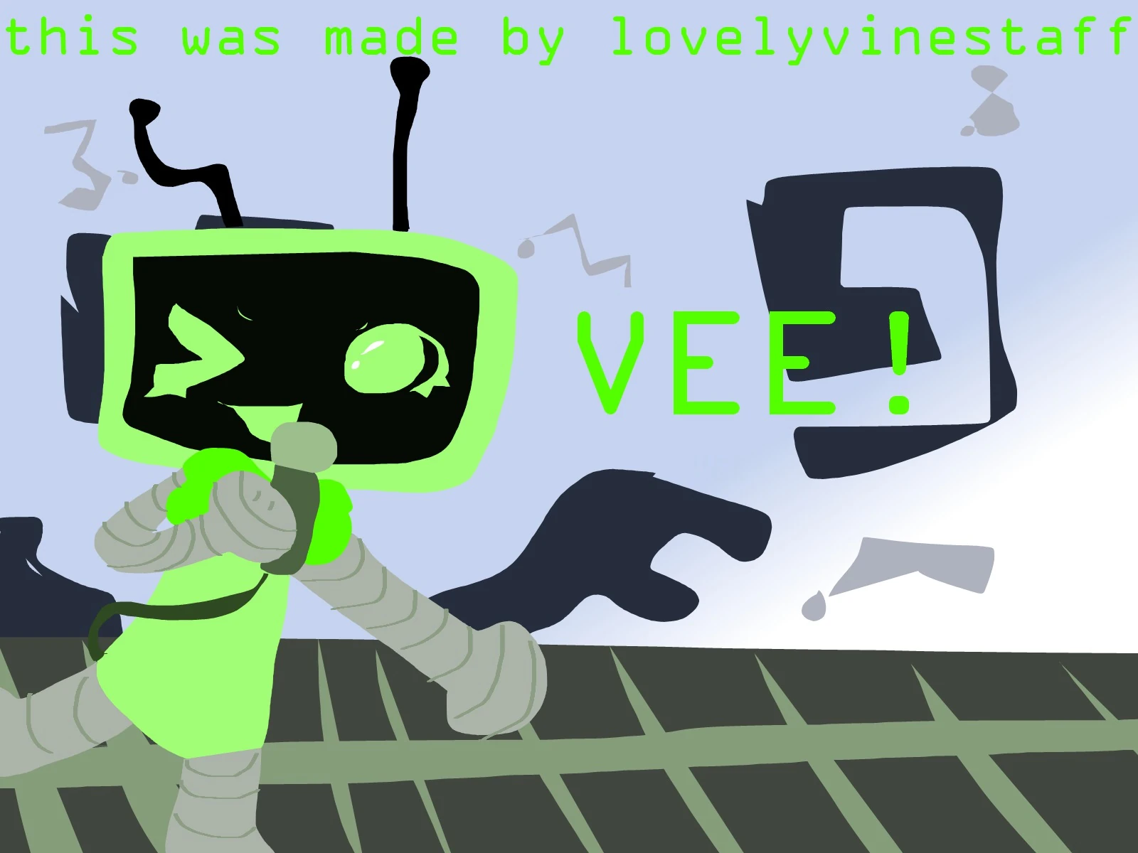 tried drawing vee! | Fandom