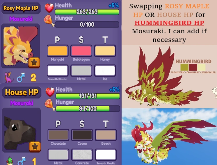 lf hummingbird HP mosuraki | Fandom
