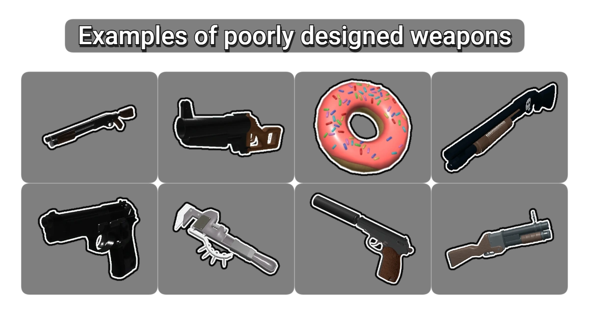 Badly Designed Weapons User blog | Fandom