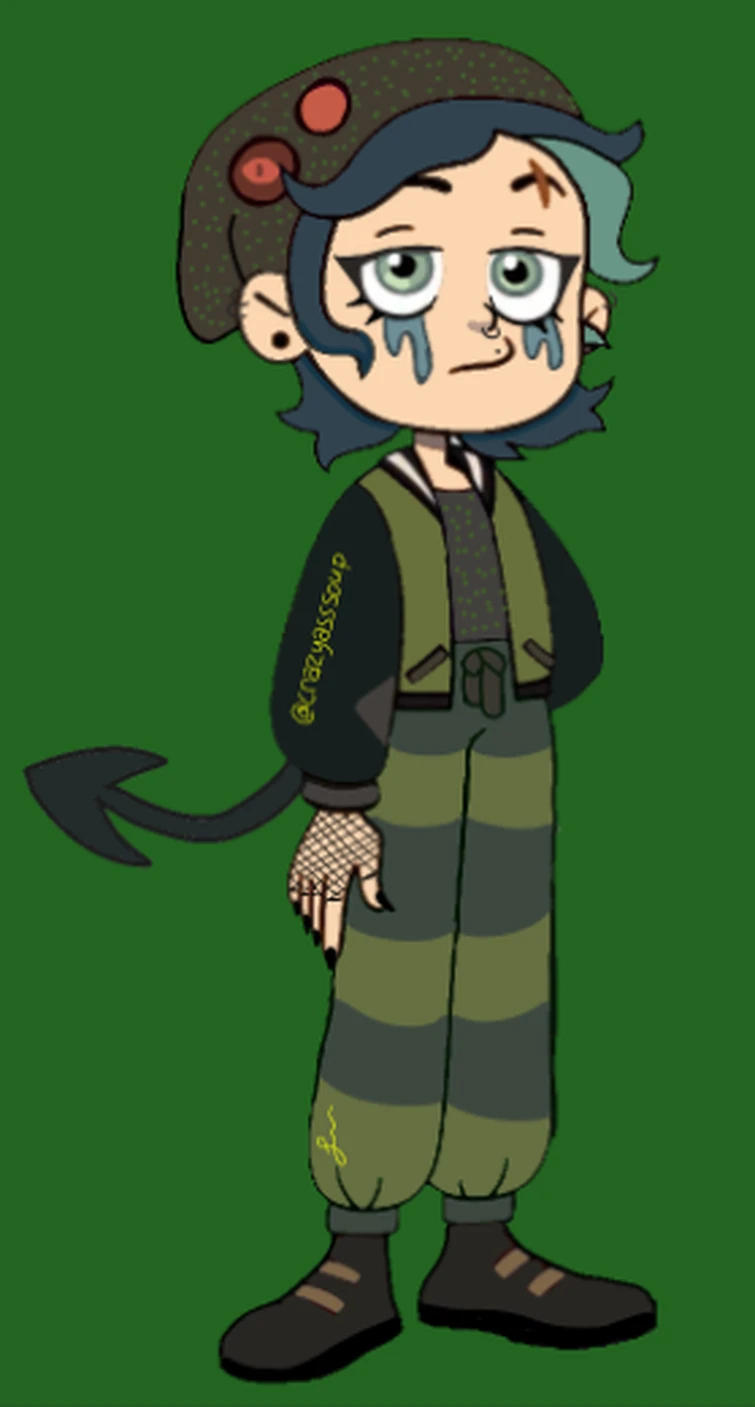 I MADE LUZ AN EMO! (Willows color pallet Boschas drip eyes) LOOKS GOOD ...