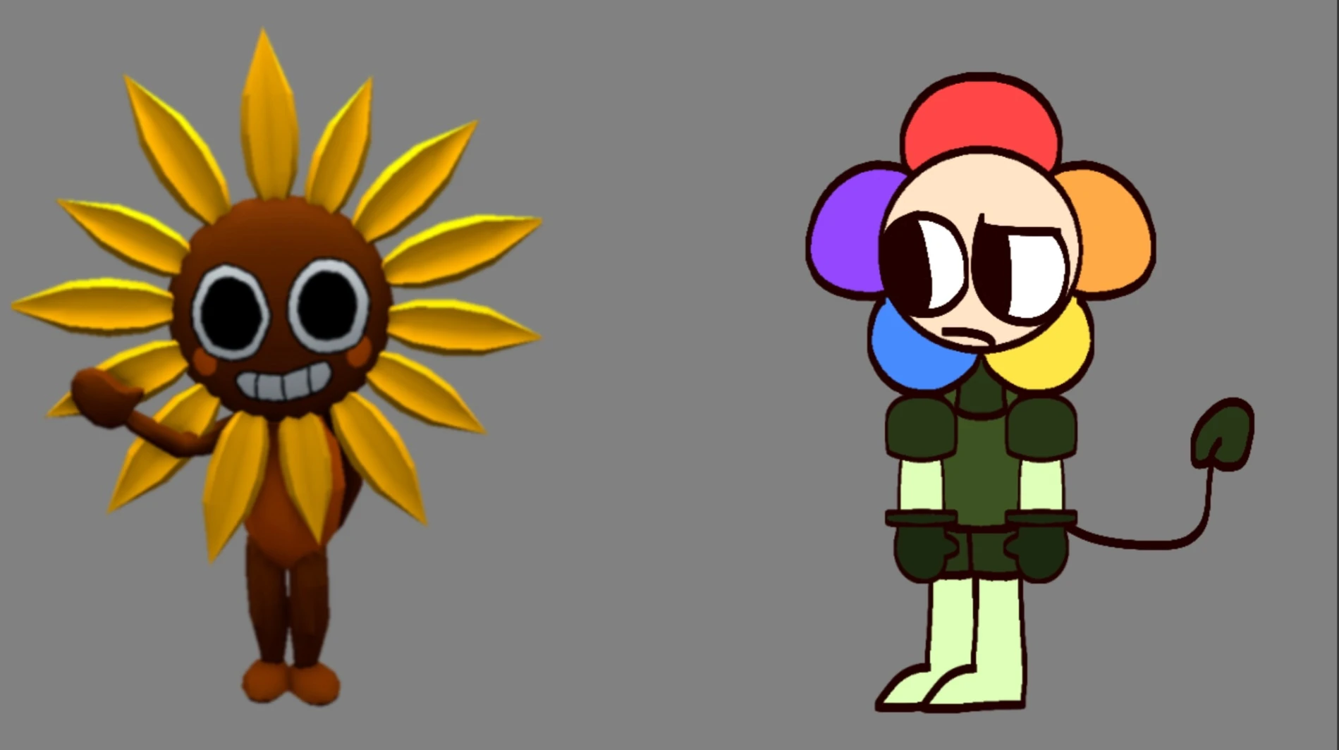 fnf animaniac mix randy:benjixscarlett dandy world song dandy:setting ...