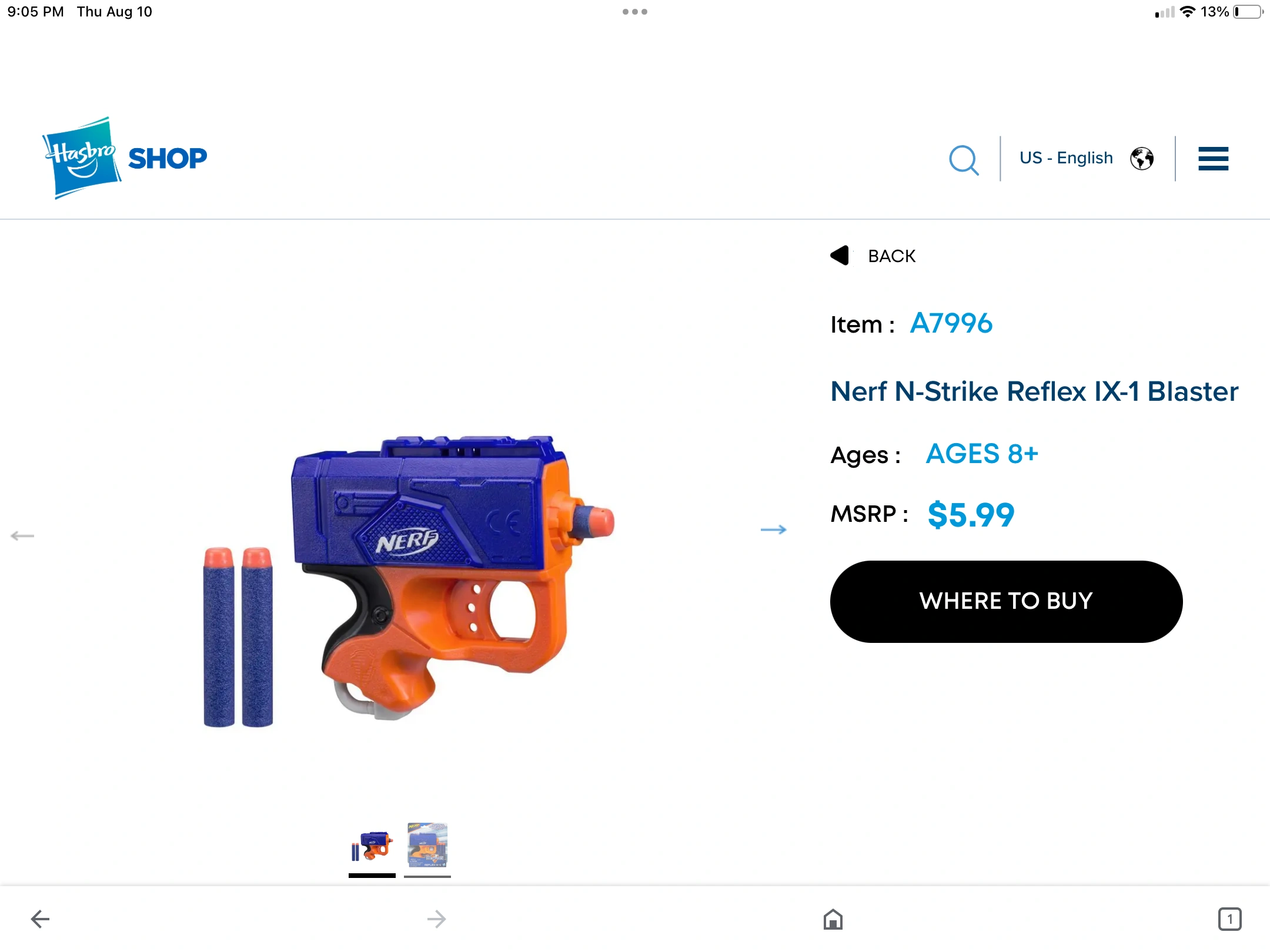 Bruh, you can still buy the Elite repaint Reflex IX-1 from hasbro. | Fandom