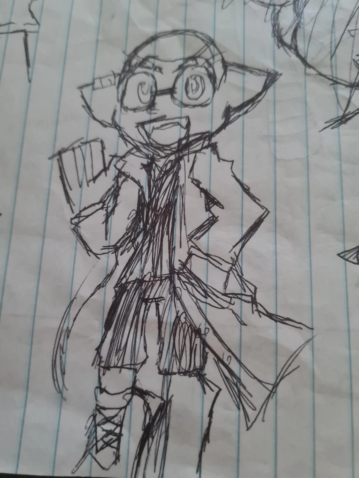 SQUIDKID JR COROIKA!! I just drew this at school lol | Fandom