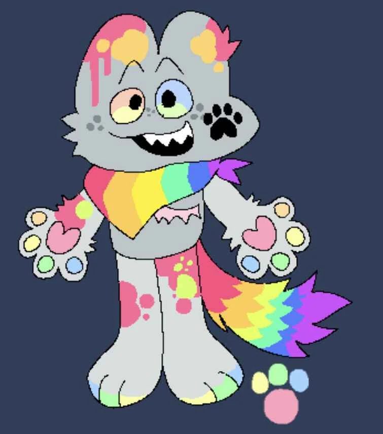 Painty my foursona oc 2023 vs 2024 ☆ have I improved | Fandom