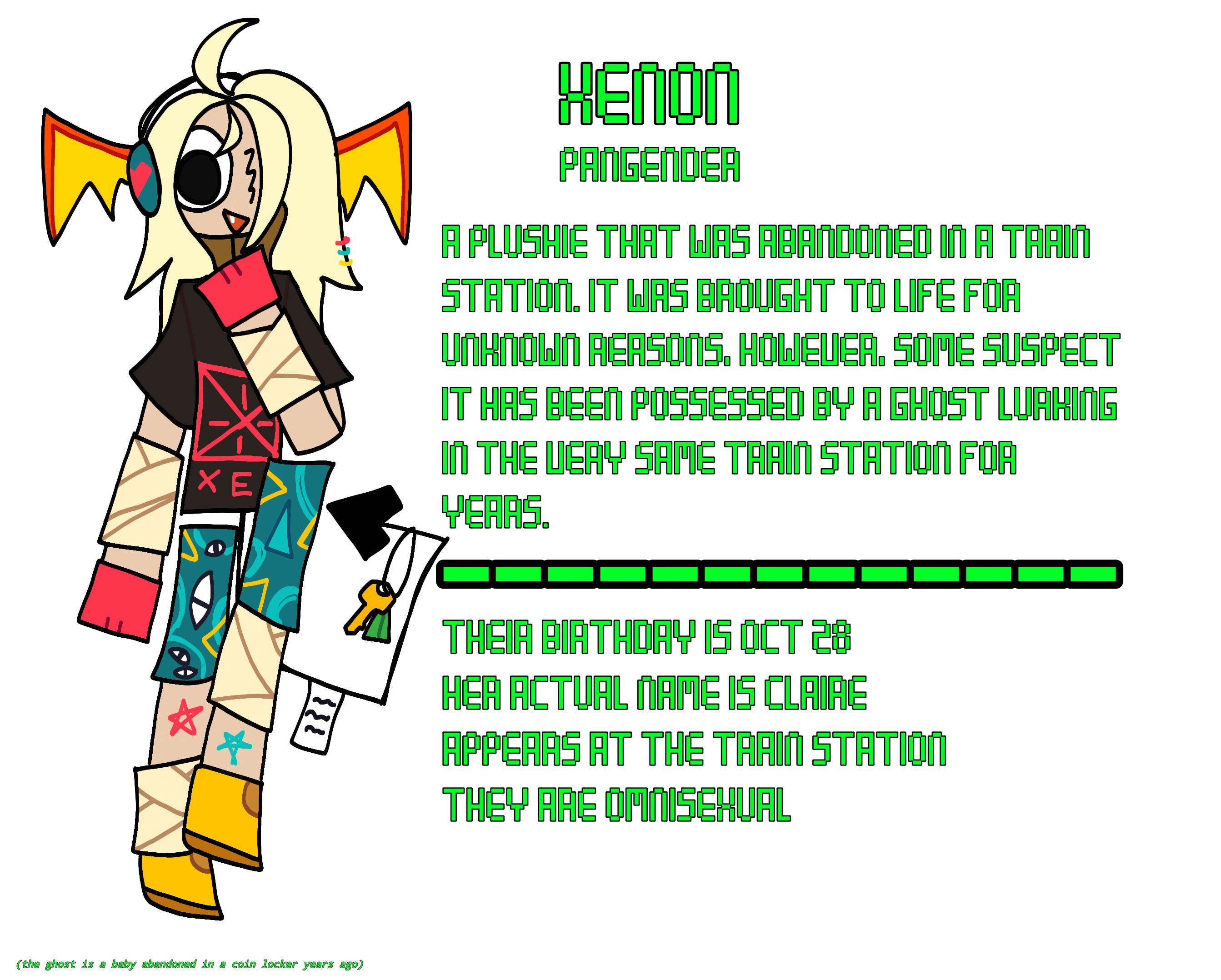 regret elevator oc | Fandom