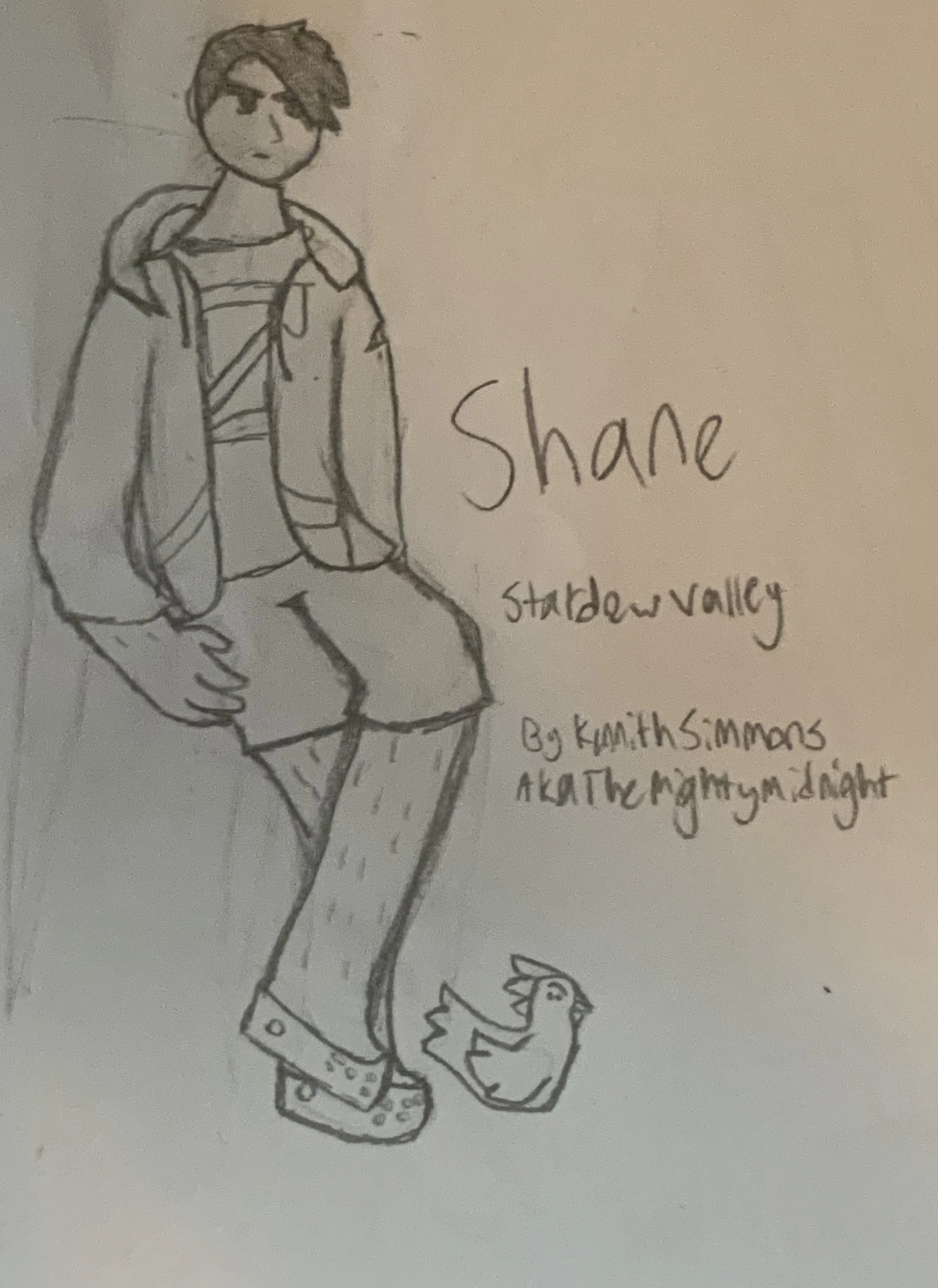 Shane drawing :3 | Fandom