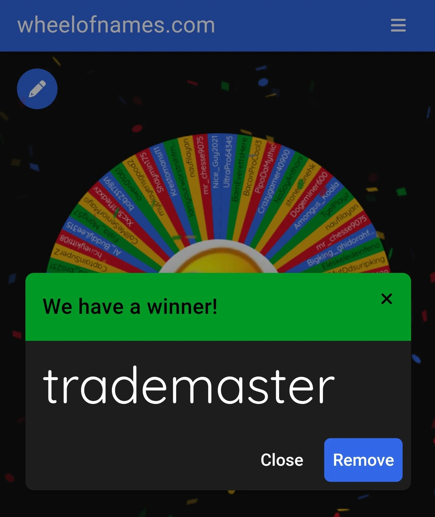 third winner respond | Fandom