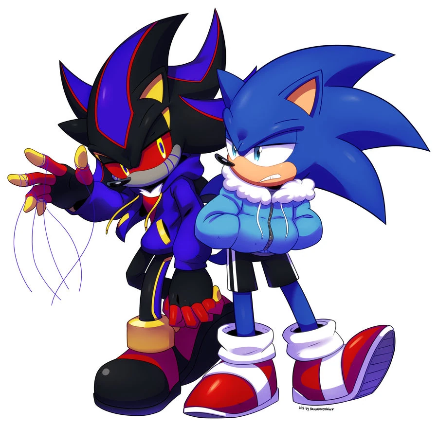 Error Mephiles and Sonic Sans by Drawloverlala | Fandom