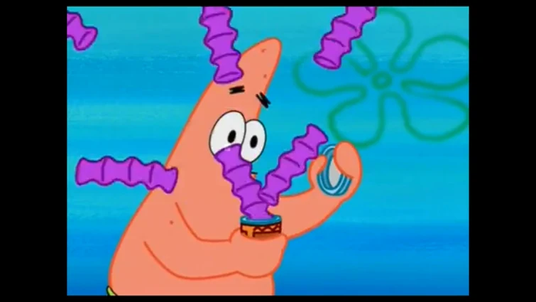 SpongeBob predicted Luan Loud. Fun fact: they're both yellow characters ...