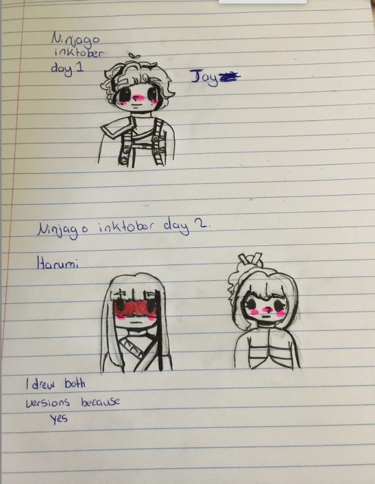 Inktober Day 1 and 2 | Fandom