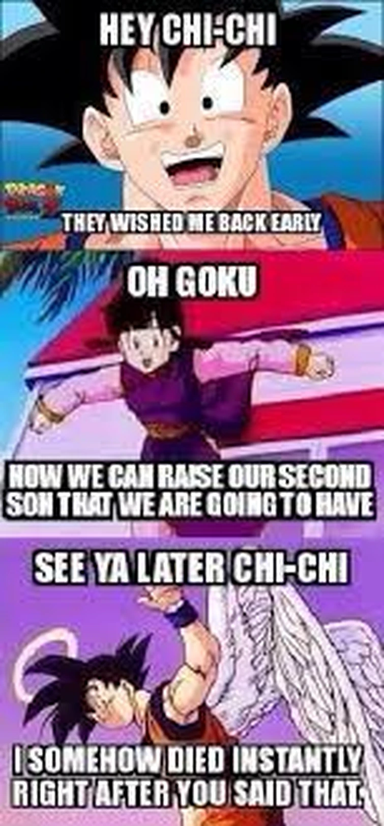 goku be like | Fandom