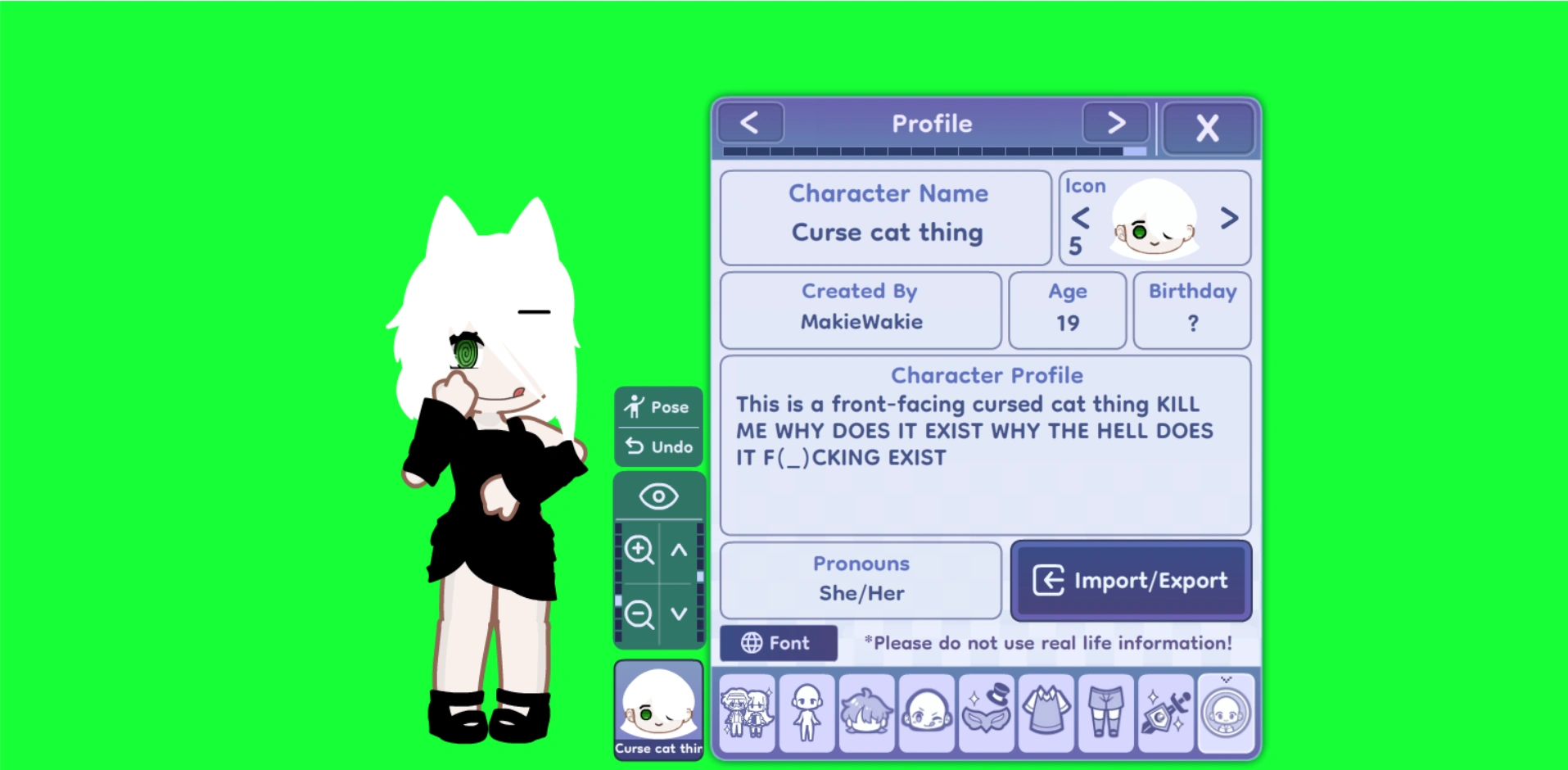 Cursed Gacha cat thing lmaoz | Fandom