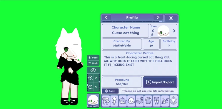 Cursed Gacha cat thing lmaoz | Fandom