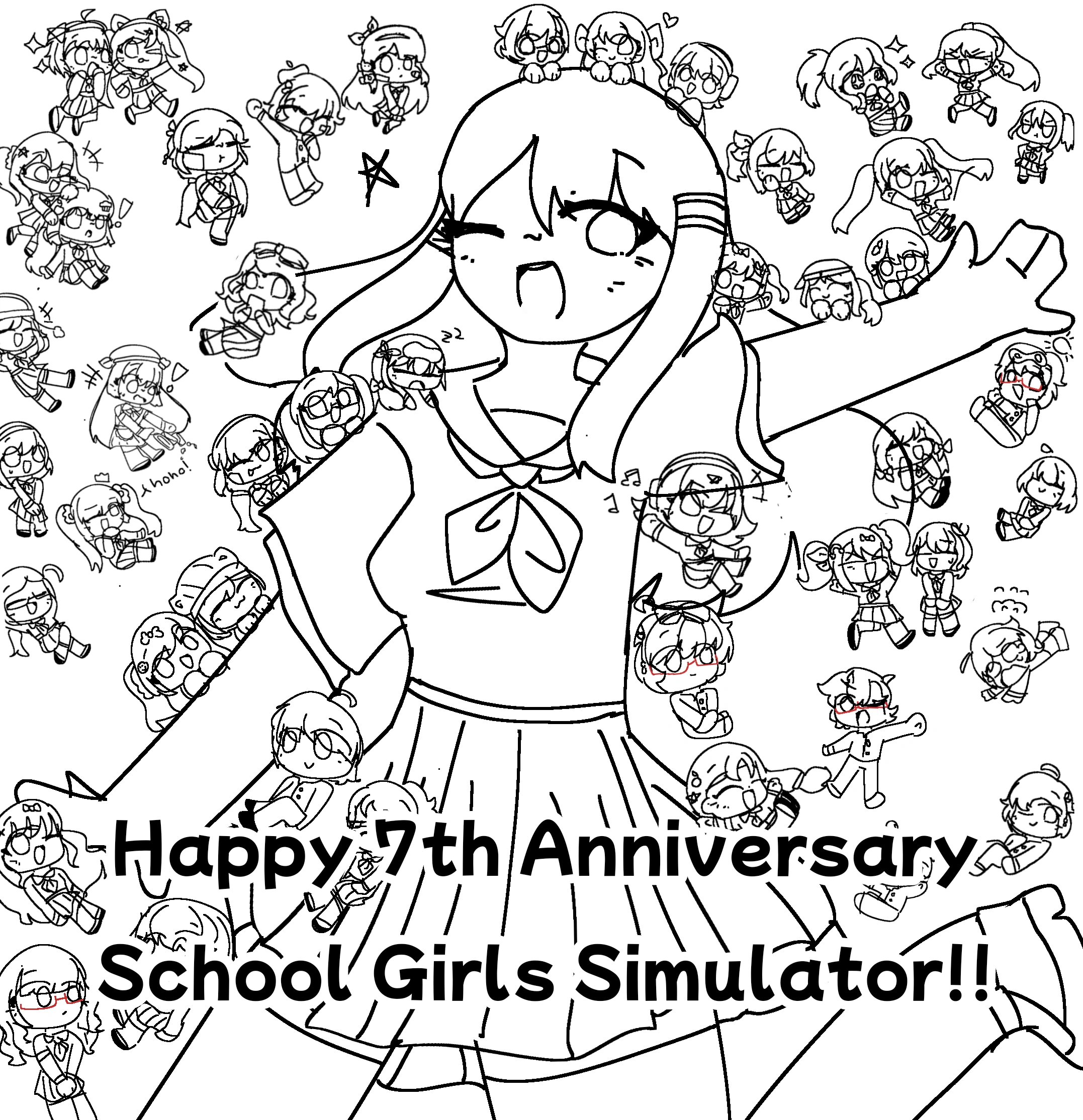 Happy 7th Anniversary School Girls Simulator!! | Fandom