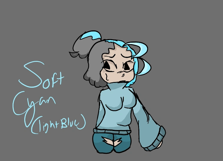 soft cyan (light blue) | Fandom