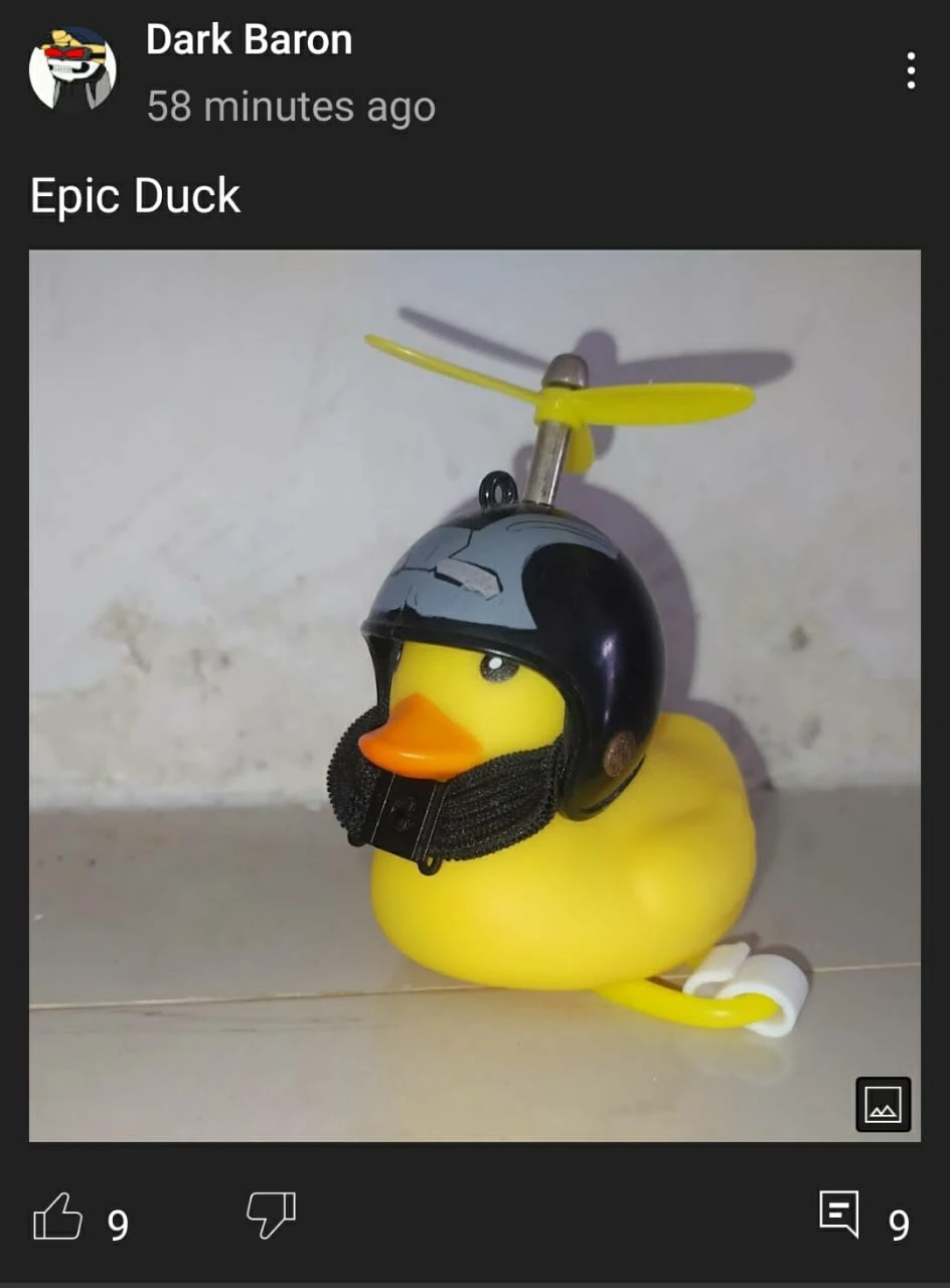 dark barons fan made duck | Fandom