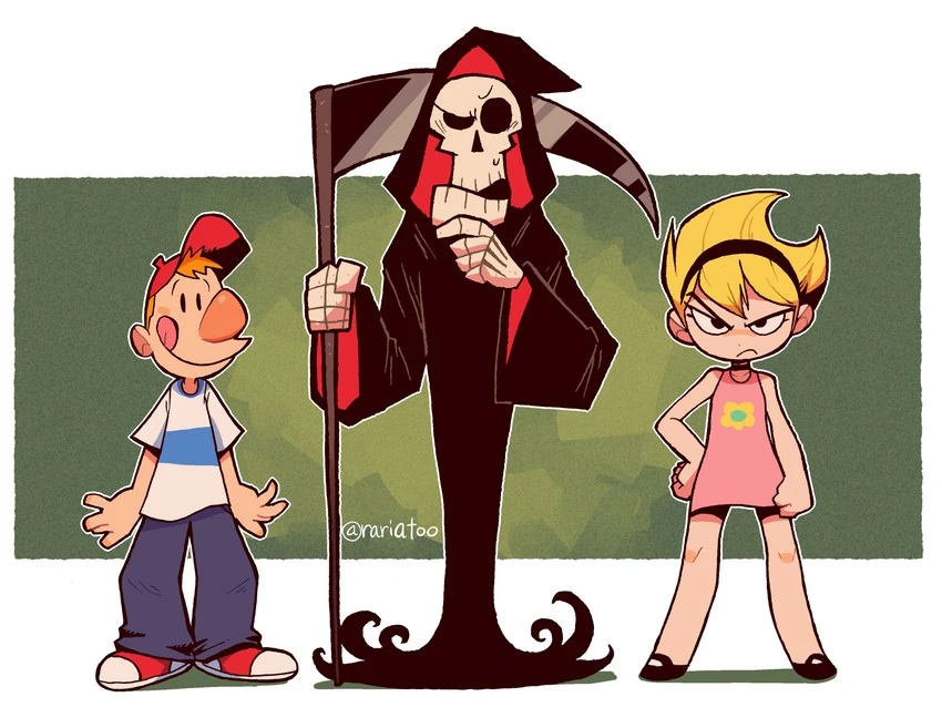Whose the best opponent for Grim from Grim Adventures? | Fandom