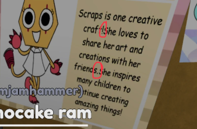 Word crimes in scraps’ info | Fandom