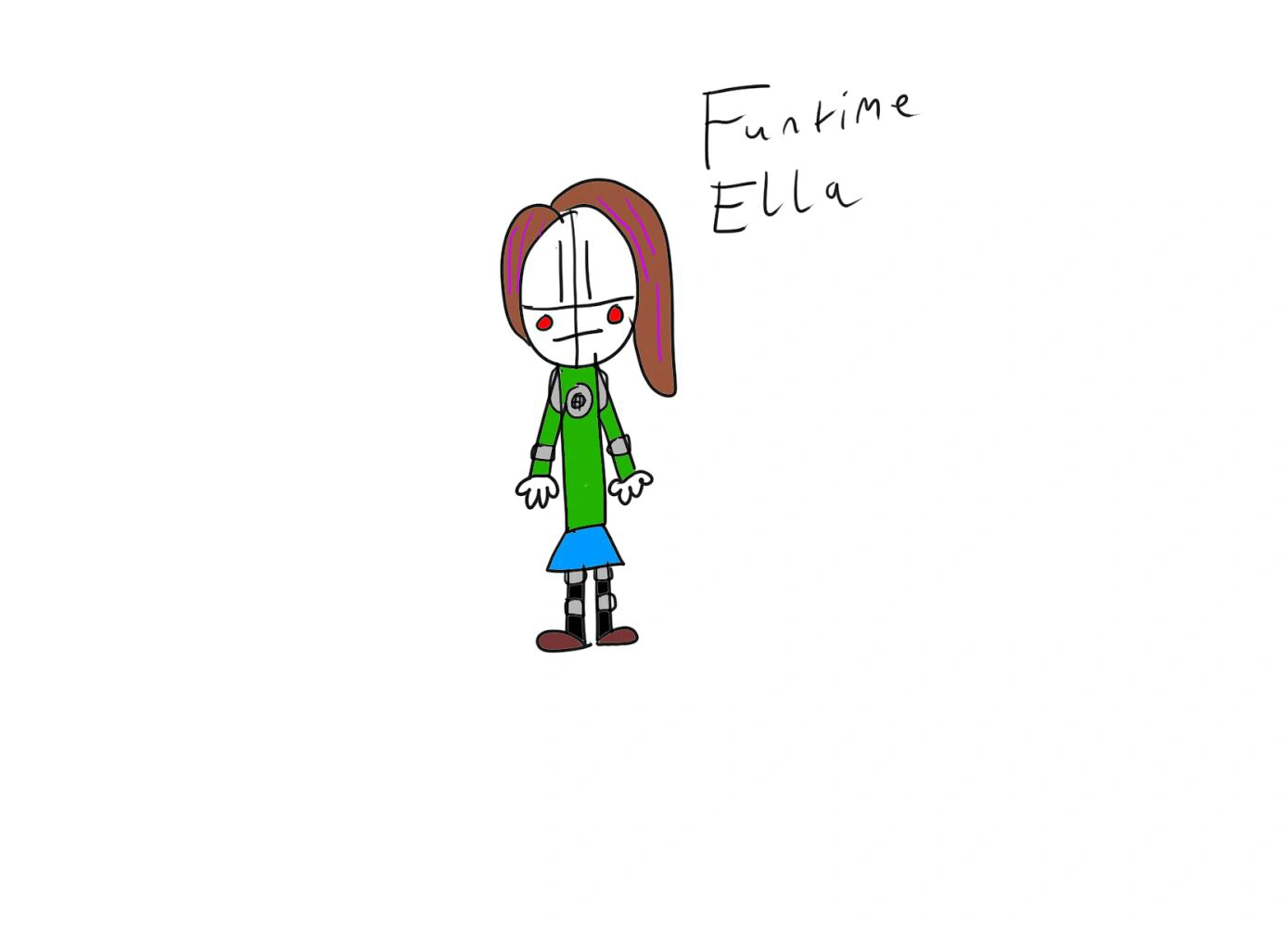 Funtime Ella animatronic (Elizabethafton5 OC) | Fandom