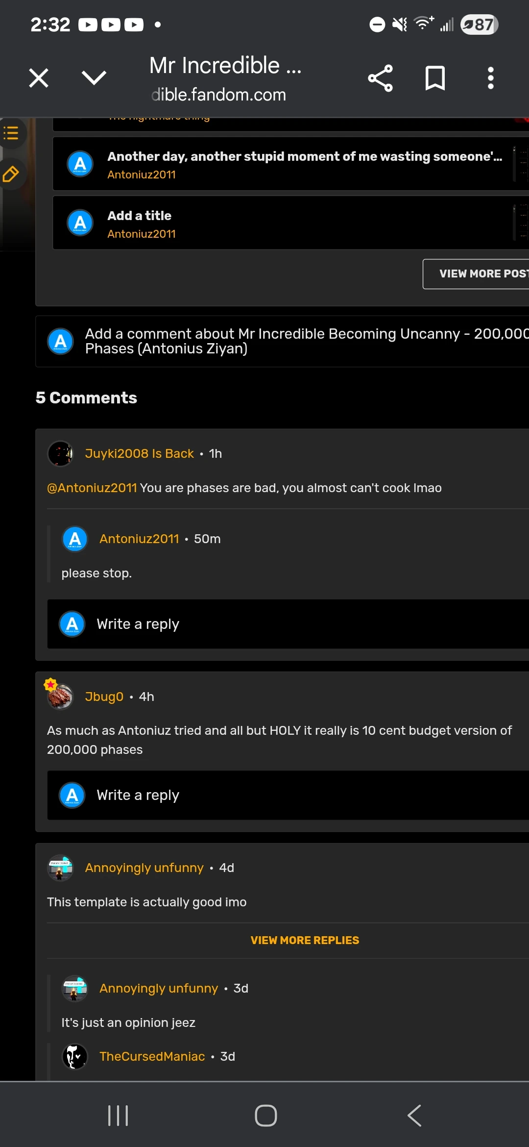 For frick's sake.. | Fandom