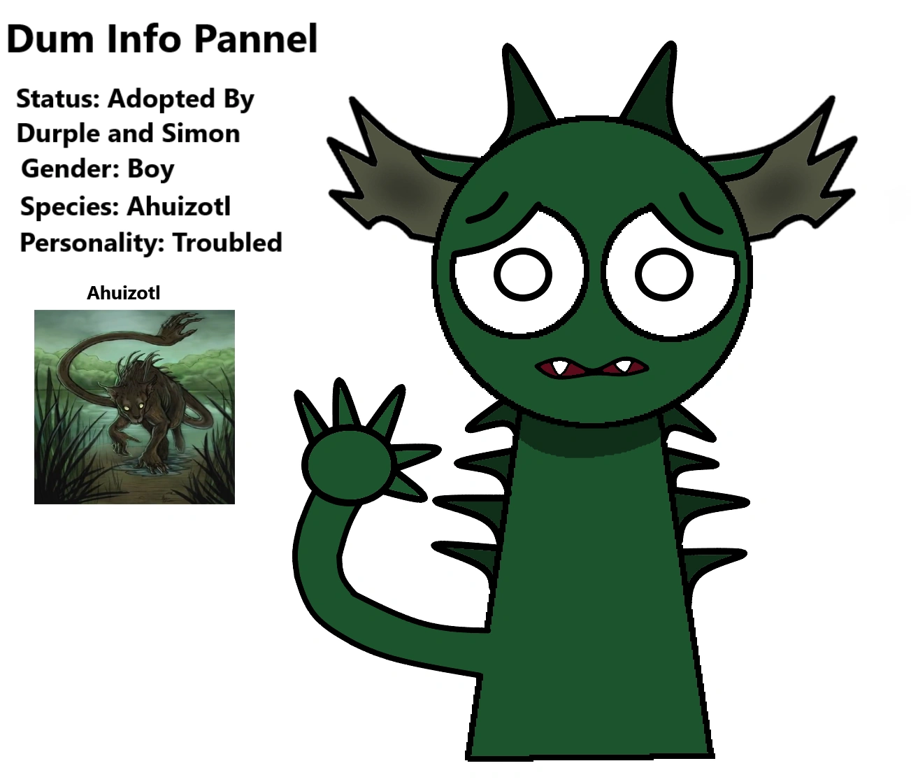 Dum Lil Fanchild I made for no reason | Fandom