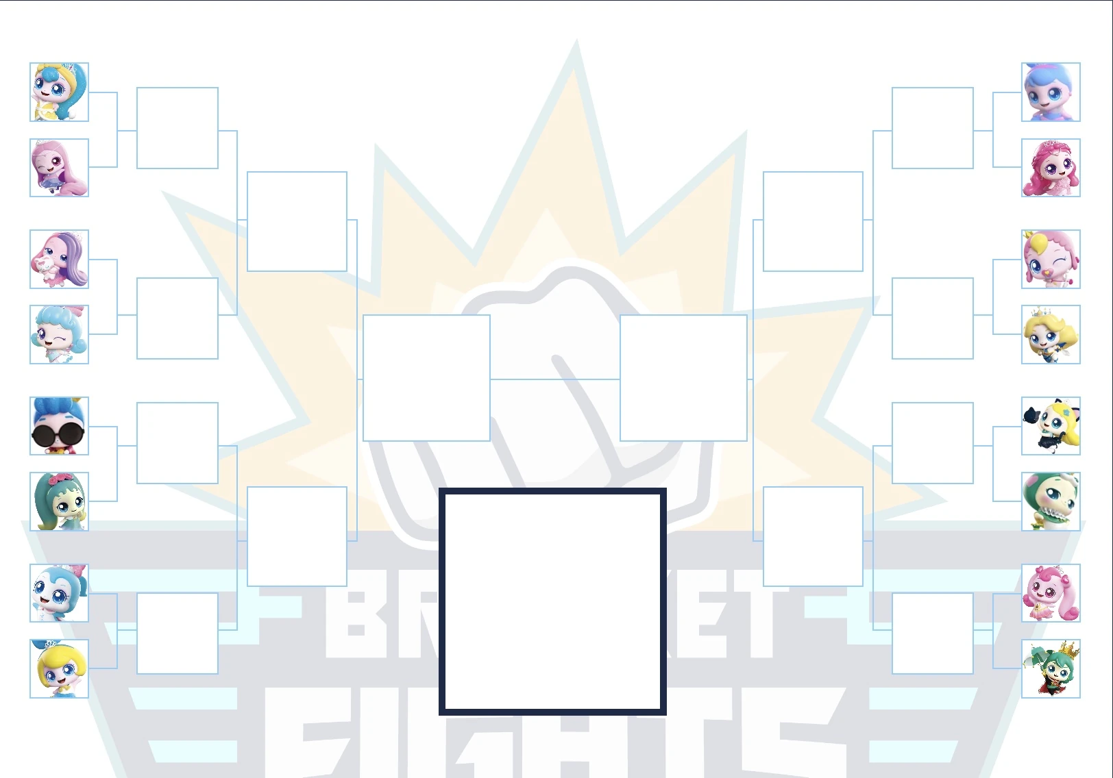 Princess Teenieping design bracket fight Round 1: Scrubping VS ...