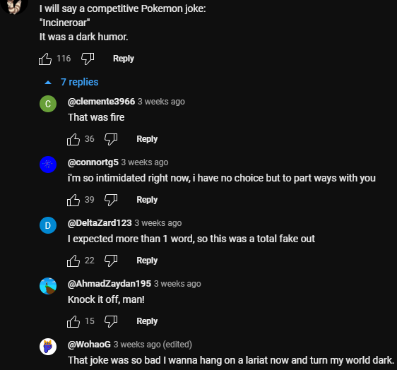 pokemon comp players have the best jokes lmao | Fandom