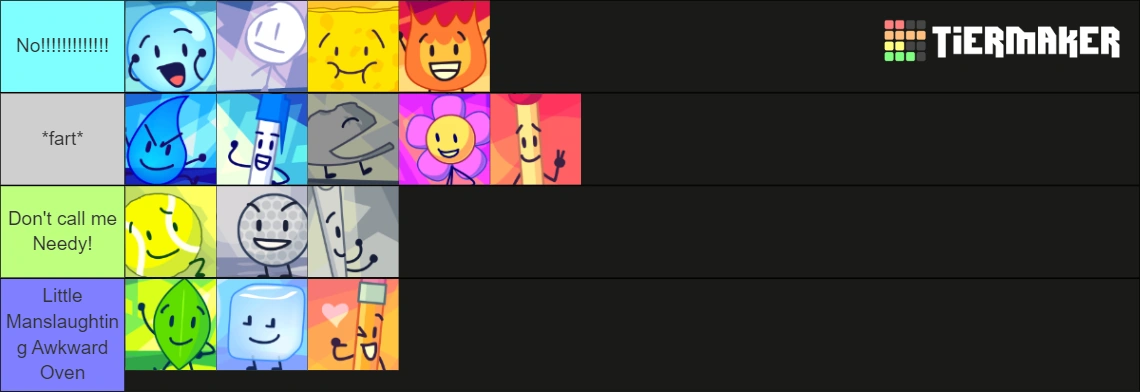 BFDI Fake #4 - You are racing like idiot. | Fandom