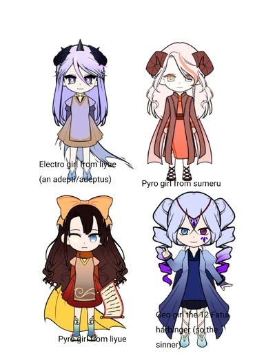 Which MYWTC avatars should I turn into genshin oc | Fandom