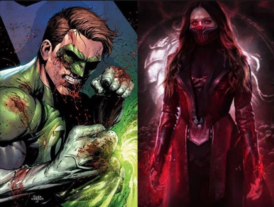 Green Lantern versus skarlet | Fandom