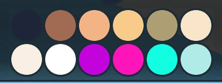 Does anyone have a picture of the Ouratum's Default Colour Palette ...