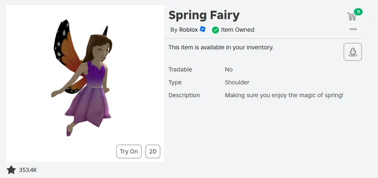 Idk if this would work but uhhh here. Spring fairy roblox scale. (with mythology) | Fandom