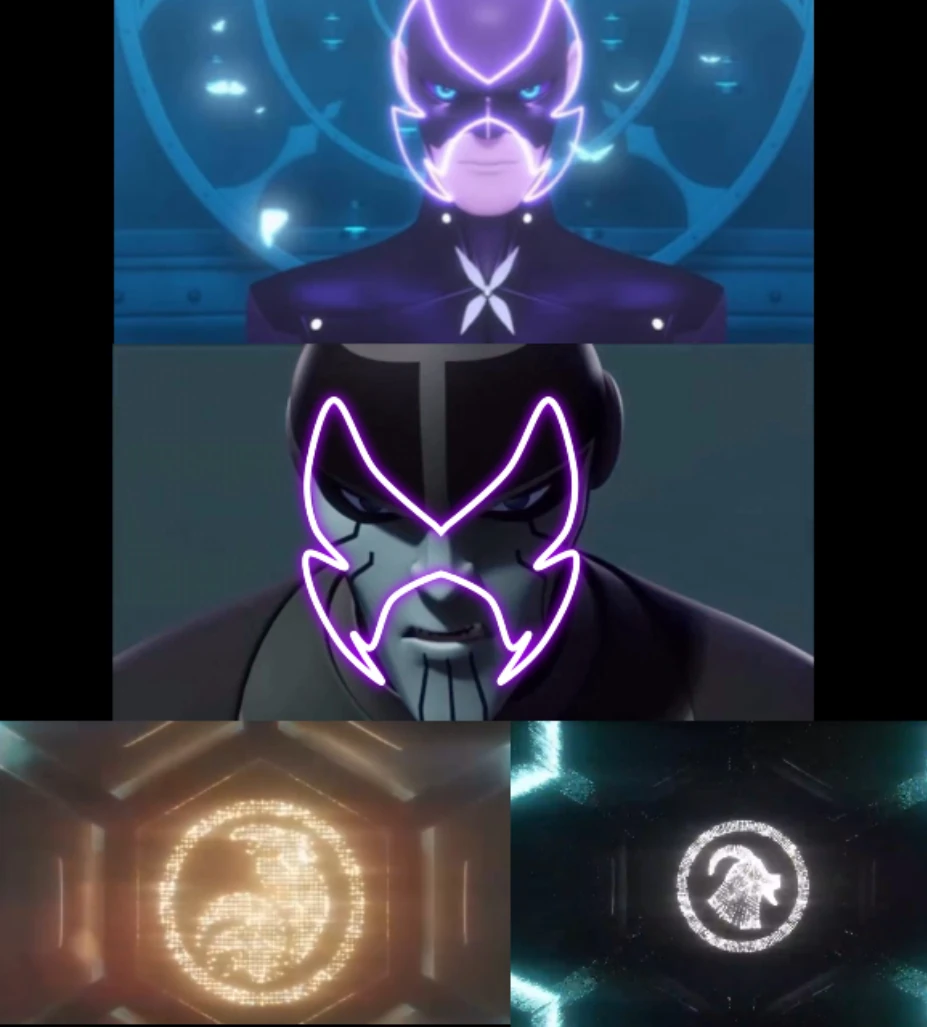 I did this Of Monarch Akumatized a character which is like a Crossover ...