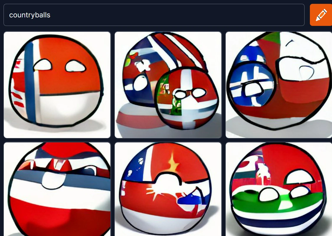 AI generated countryballs | Fandom