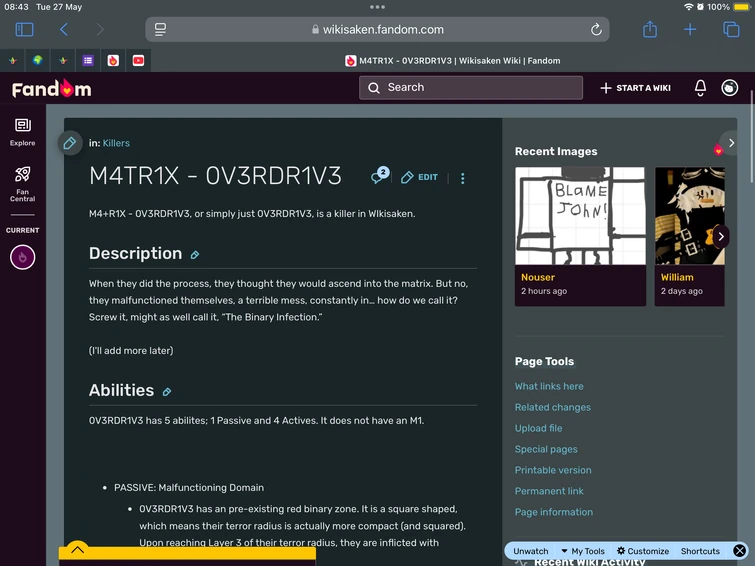 me when intrusive thoughts are telling me to copy paste this onto wikisaken wiki | Fandom
