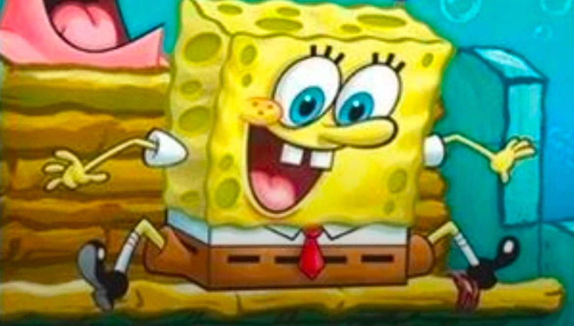SpongeBob on the bench | Fandom