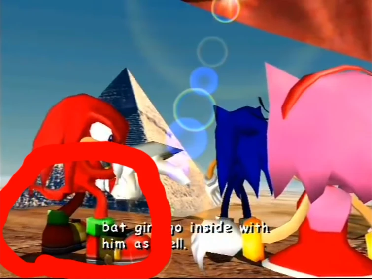 Dreamcast version of Sonic Adventure 2: "Character shadow rendering is ...