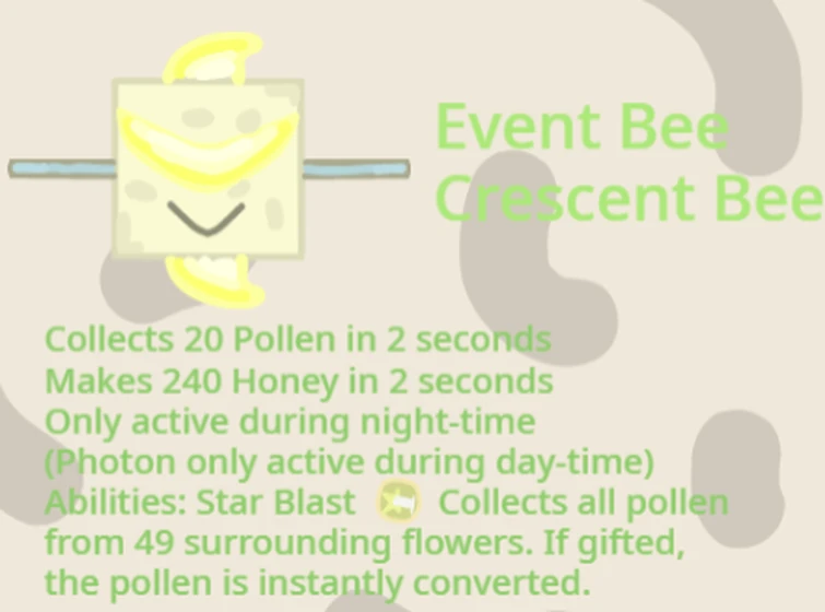 Introducing... crescent bee!!! | Fandom