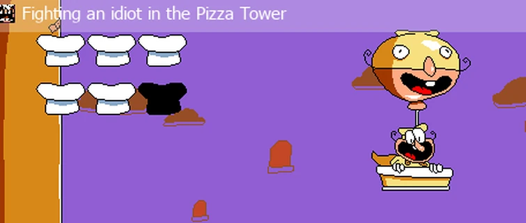 pizza tower has its own unique titles for every level if you go ...