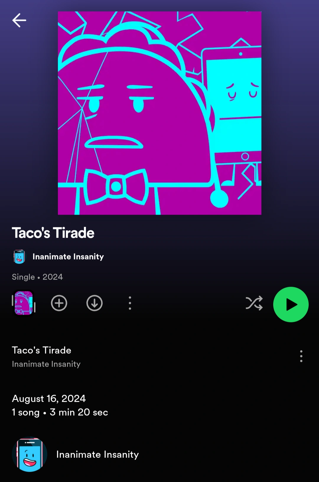 Taco's Tirade from II15 is now on Spotify | Fandom
