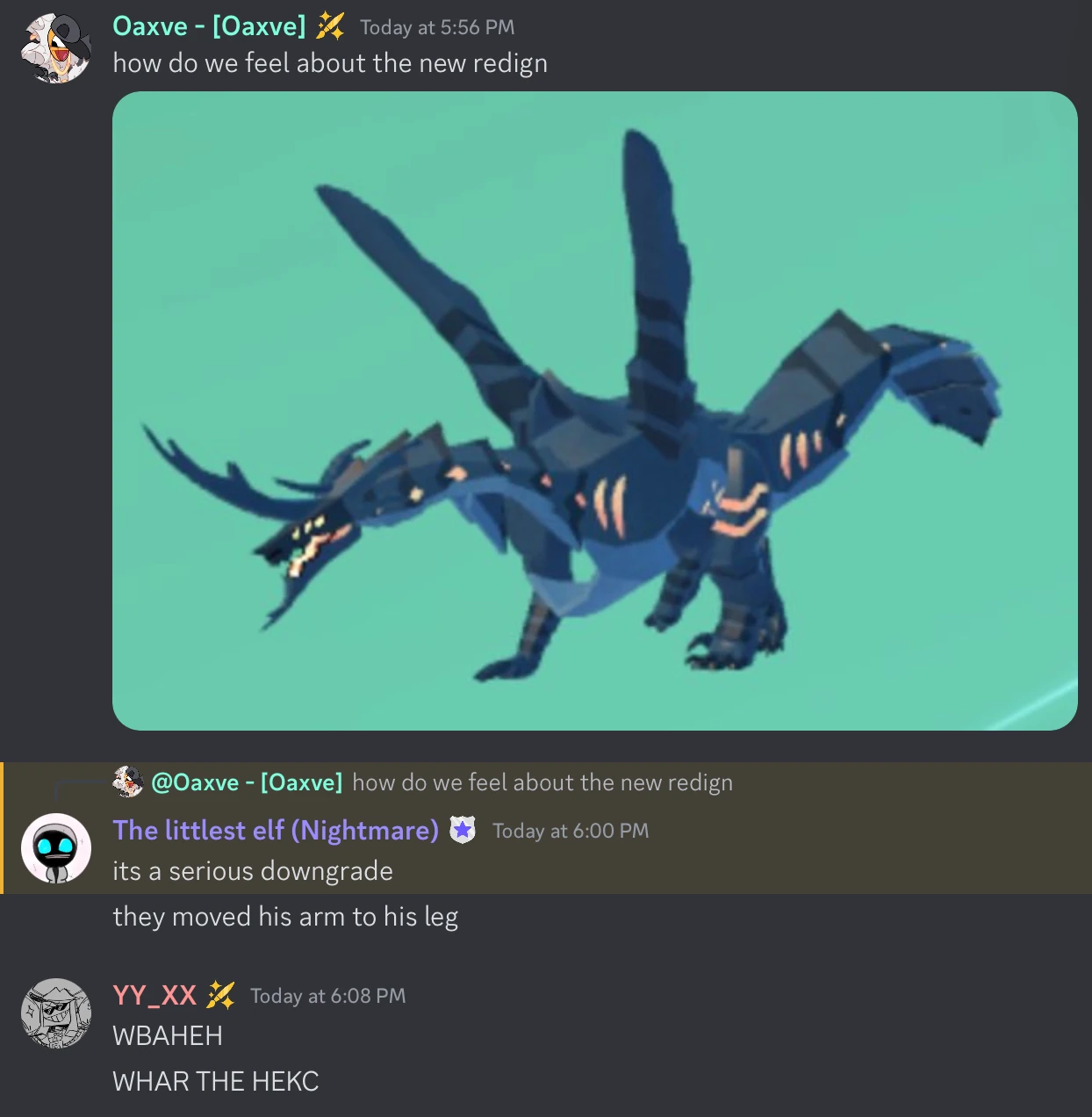 creator of haechonix sees new redesign (gon wrong) | Fandom