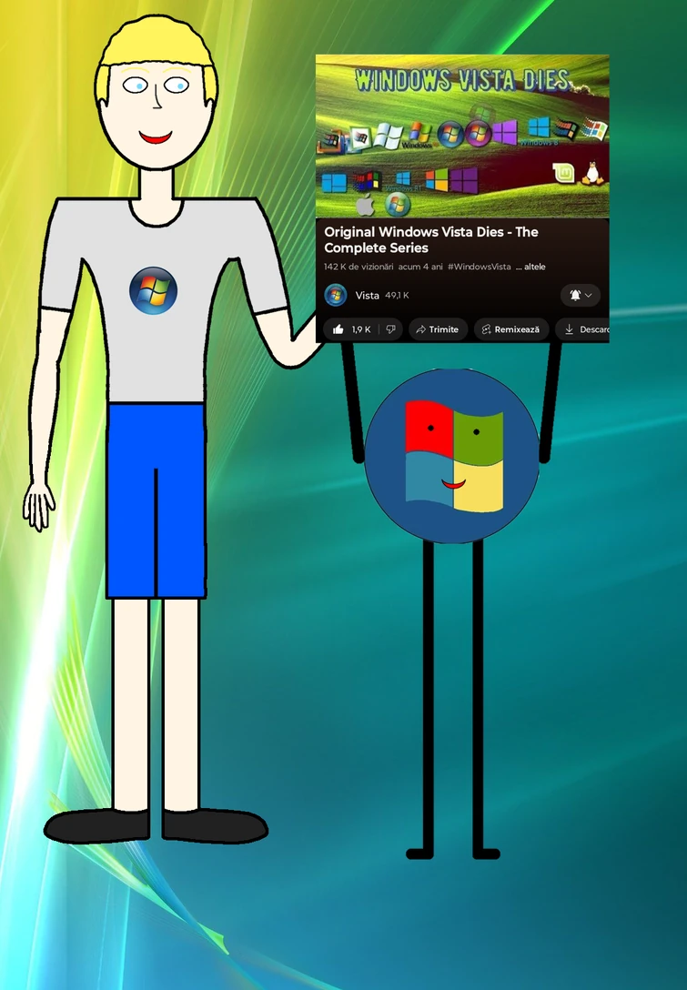 Happy 8th anniversary "Windows Vista Dies" the old series! | Fandom