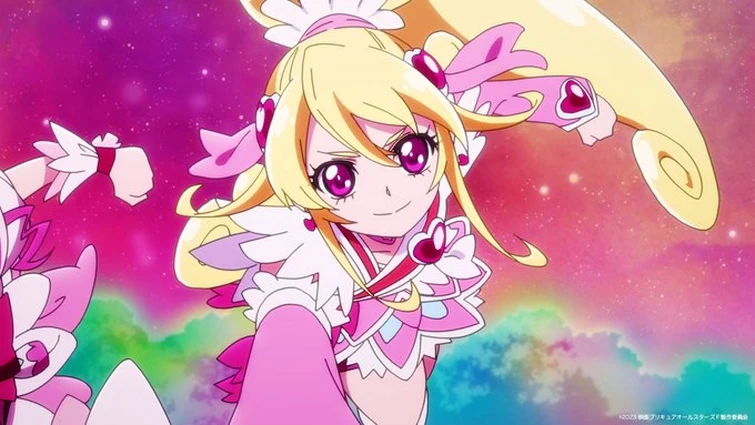 The Character line in Precure All Stars F official twitter (October 18): Cure Majesty | Fandom