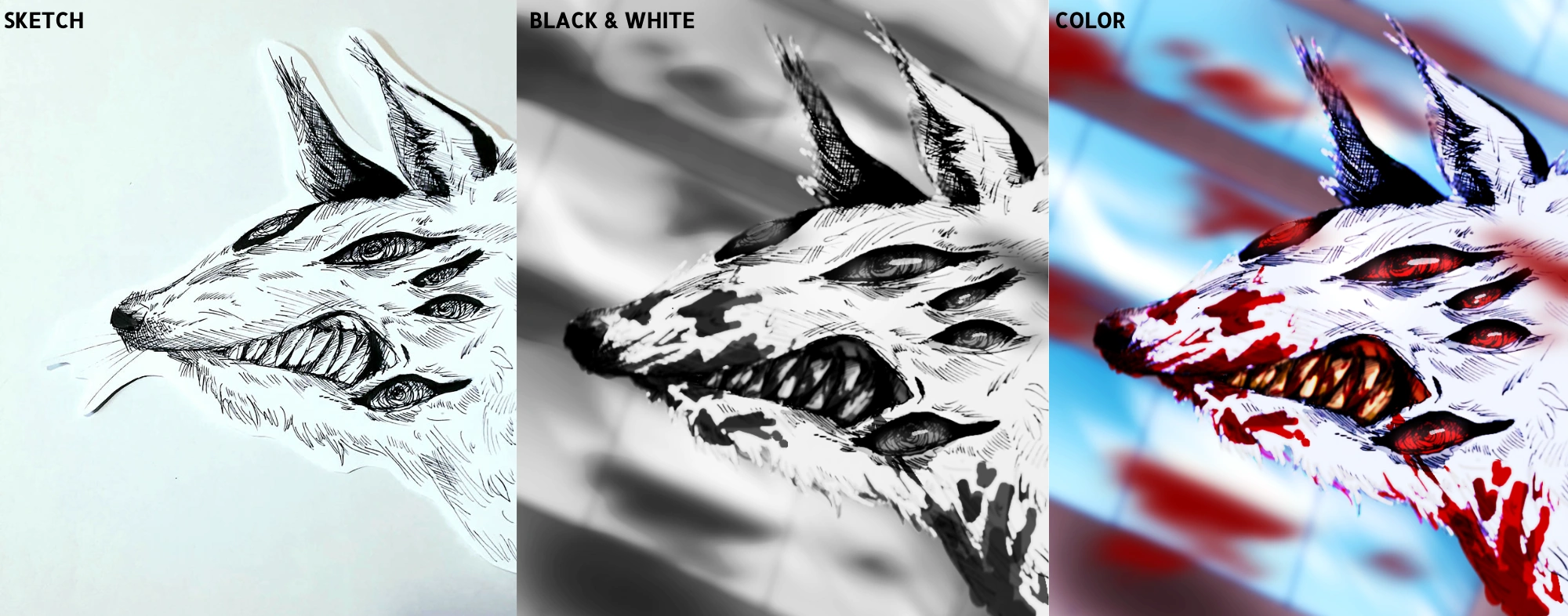 Fox Devil Artwork | Fandom