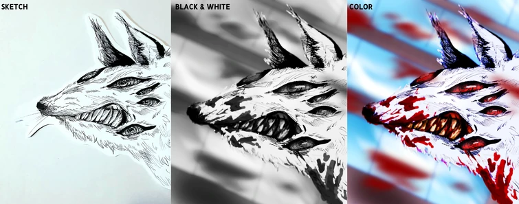 Fox Devil Artwork | Fandom