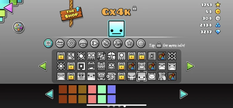Day 9 of the GD Wiki picking my icon set: Colors and Glow (Final Day ...