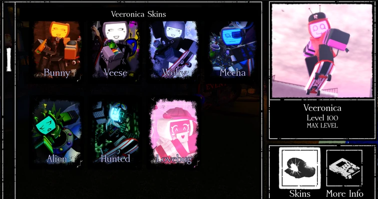 All Veeronica Skins Fandom