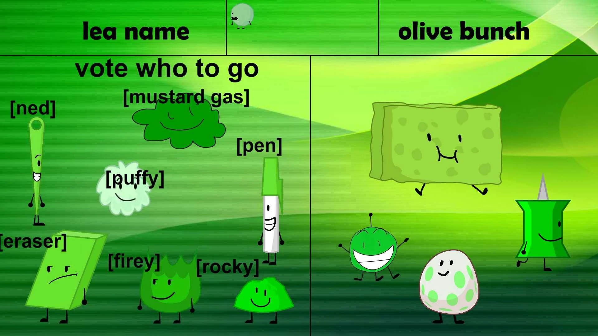 green viewer voting 2 | Fandom