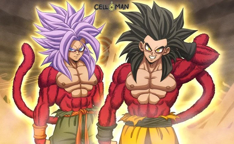 CELL-MAN RETURNS TO DRAGON BALL ART, Cell-Man Art, Goten And Trunks ...